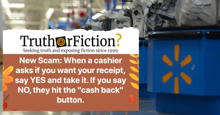 Walmart Cash Back ‘New Scam’ Warning – Truth or Fiction?
