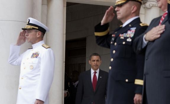 President Obama Failed to Salute at Veterans Day Service-Fiction ...