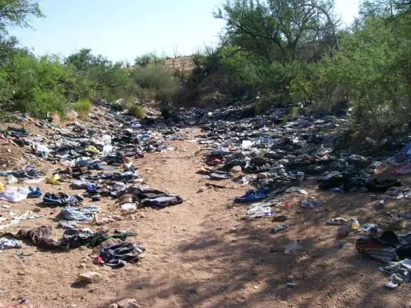 Photos of Trash in the Arizona Desert Left Behind by 'Illegal ...