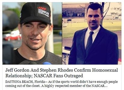 Jeff-Gordon-Gay – Truth or Fiction?