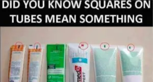 Colored Squares on Toothpaste Show What's Inside – Fiction! – Truth or ...