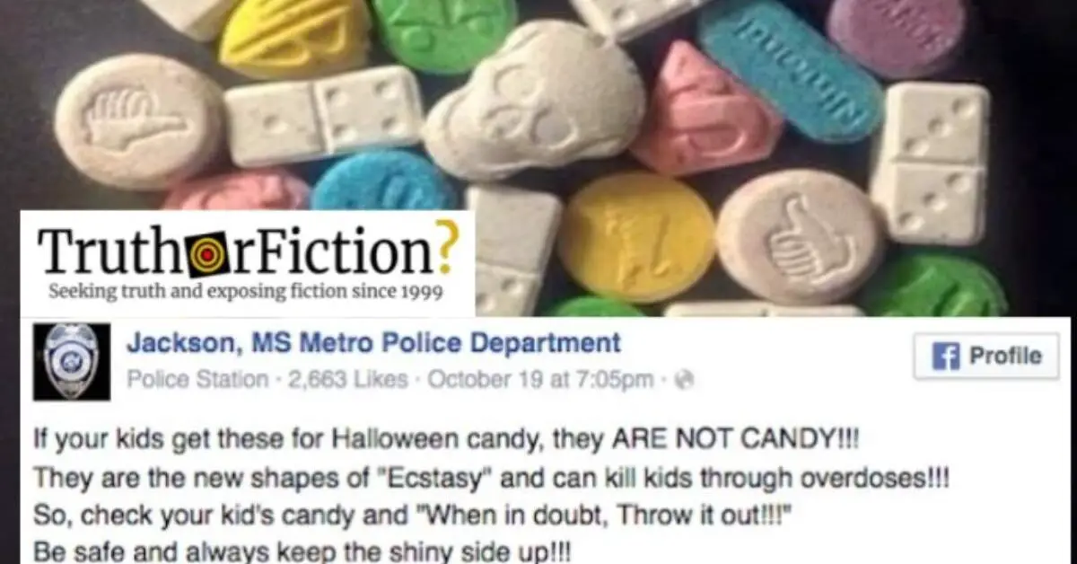 Mississippi Police Delete Post About ‘Ecstasy’ Candy Halloween Plot ...