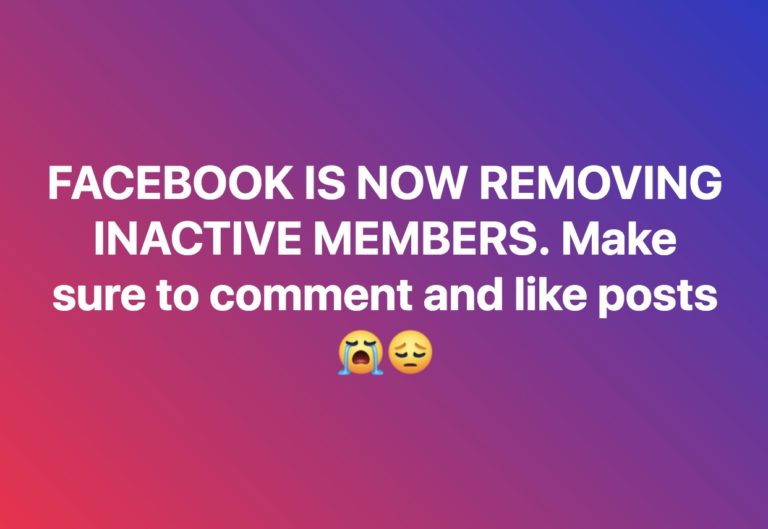 Is Facebook Removing Inactive Members from Groups? – Truth or Fiction?