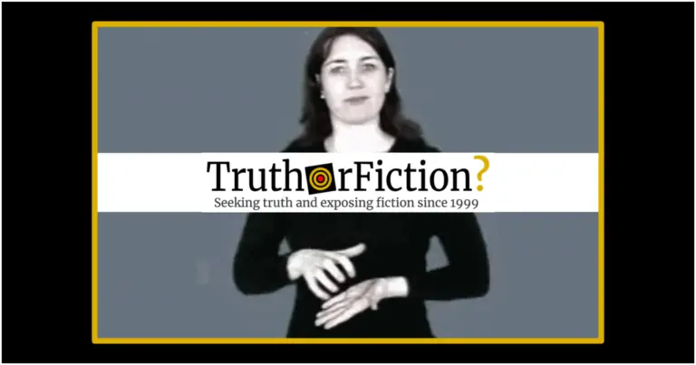 American Sign Language for the Word ‘Abortion’? – Truth or Fiction?
