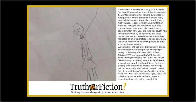 Violent, Disturbing Messages in Childrens' Videos? - Truth or Fiction?