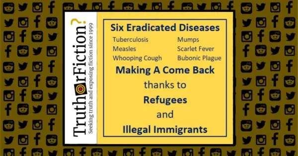 Are Eradicated Diseases Making a Comeback Because of Immigrants and ...