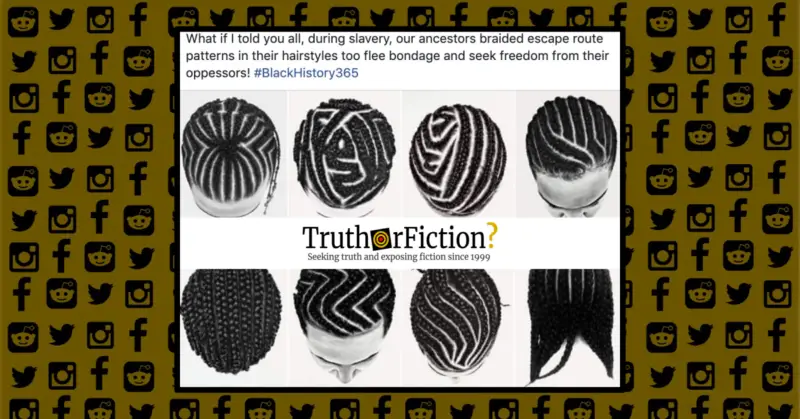 Did Slaves Braid Routes to Freedom Into Hairstyles? – Truth or Fiction?
