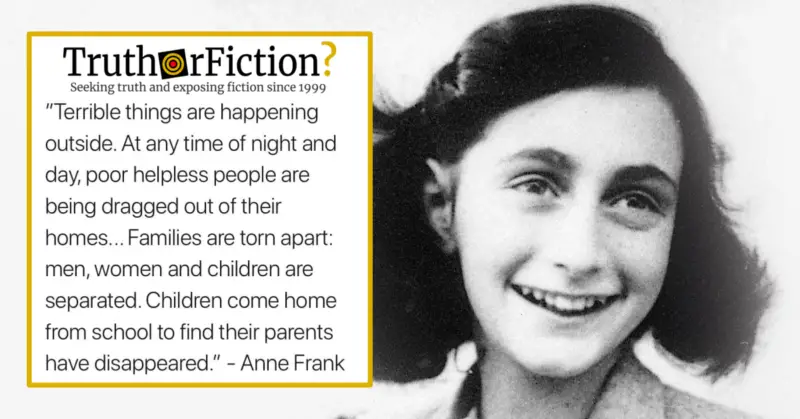 anne frank – Truth or Fiction?