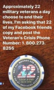 Do an Average of 22 United States Military Veterans Kill Themselves ...