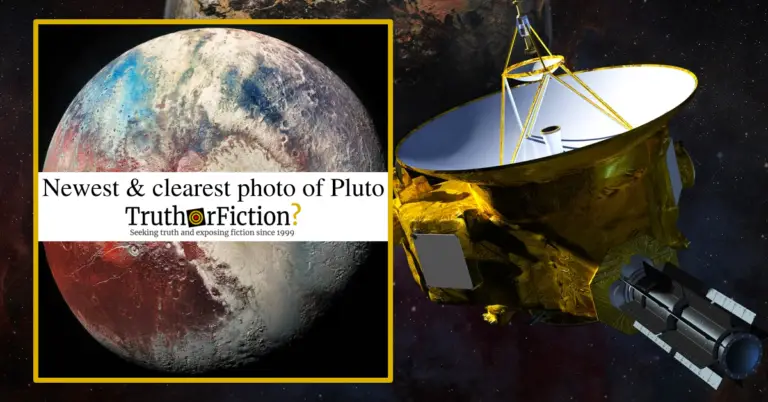 Is This the ‘Newest and Clearest’ Photo of Pluto? – Truth or Fiction?