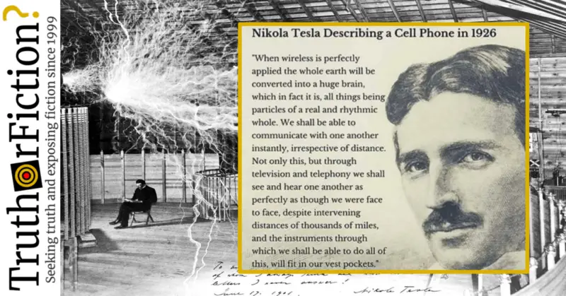 Did Nikola Tesla Describe Mobile Phones in 1926? – Truth or Fiction?
