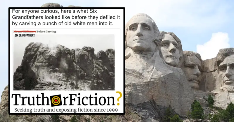 Mount Rushmore Before Carving – Truth or Fiction?