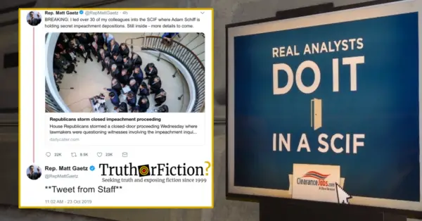 What Is a SCIF and Why Does It Matter? – Truth or Fiction?