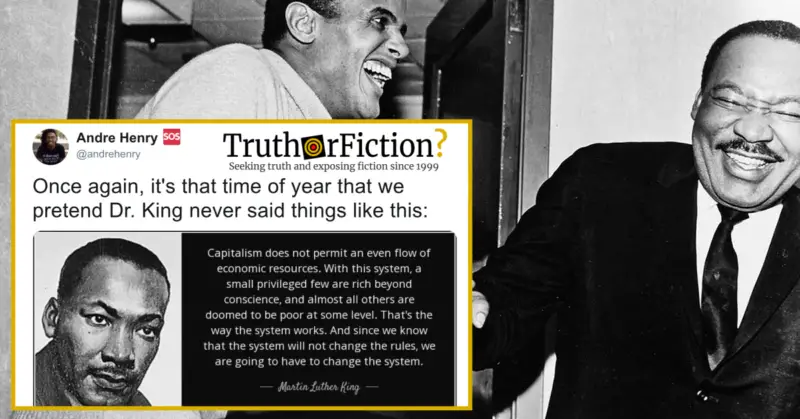 Martin Luther King, Jr.: 'Capitalism Does Not Permit an Even Flow of ...