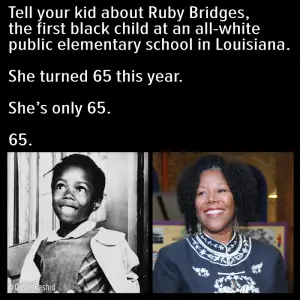 ‘Ruby Bridges is Only 65’ Meme – Truth or Fiction?