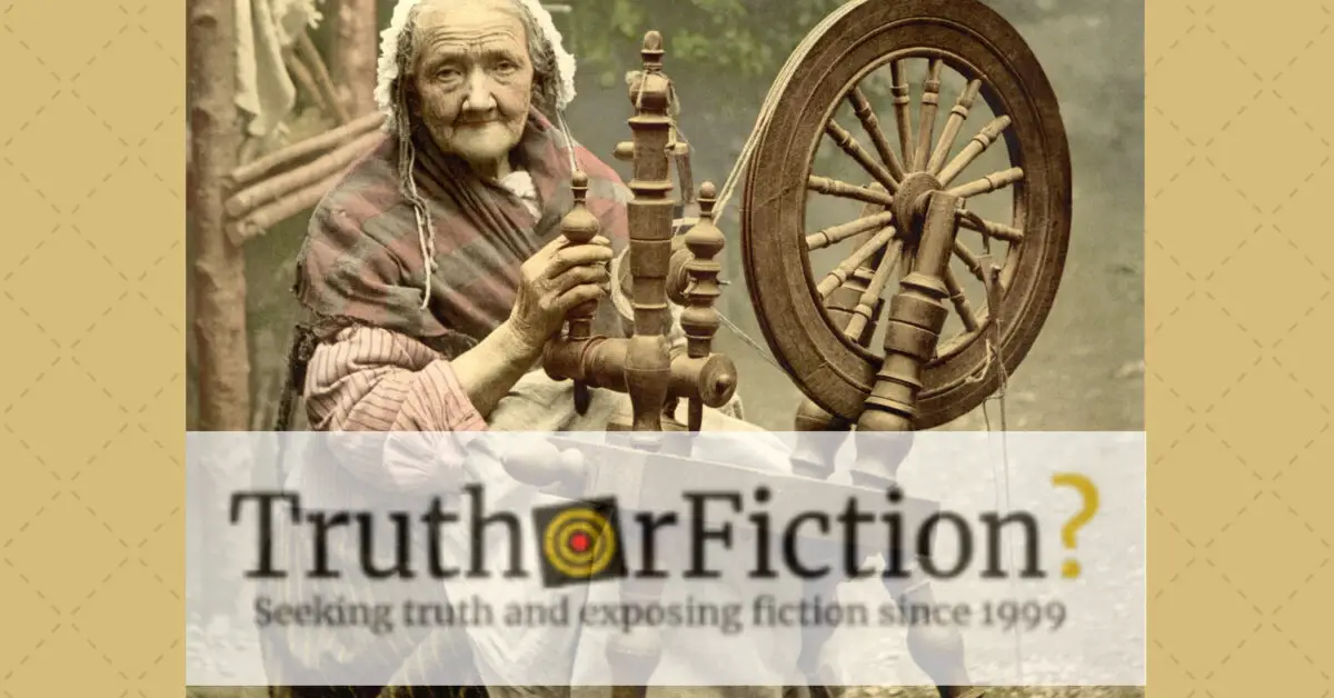 Origin of the Word ‘Spinster’ – Truth or Fiction?