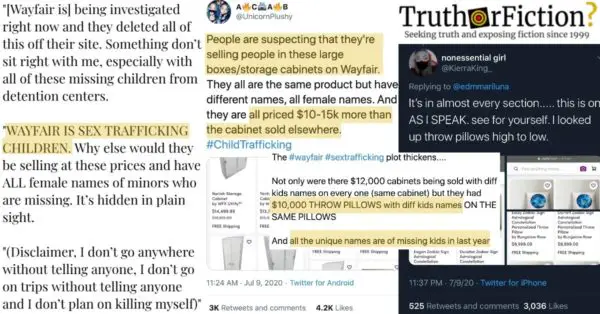 Wayfair Child Trafficking Conspiracy Theory – Truth or Fiction?