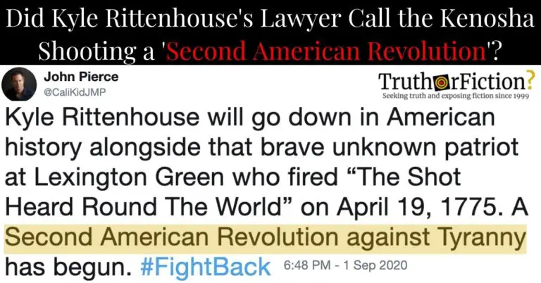 Did Kyle Rittenhouse’s Lawyer Tweet That His Client Started a ‘Second ...