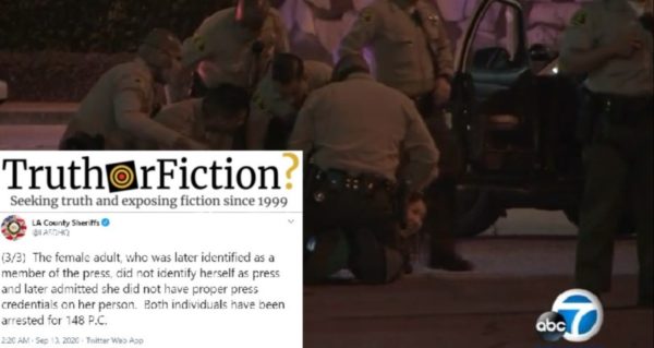 Did Josie Huang Identify Herself as Press While Being Arrested by Los ...