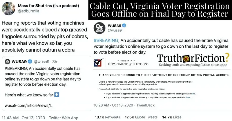 Virginia Voter Registration Disrupted on Deadline Day Due to ...