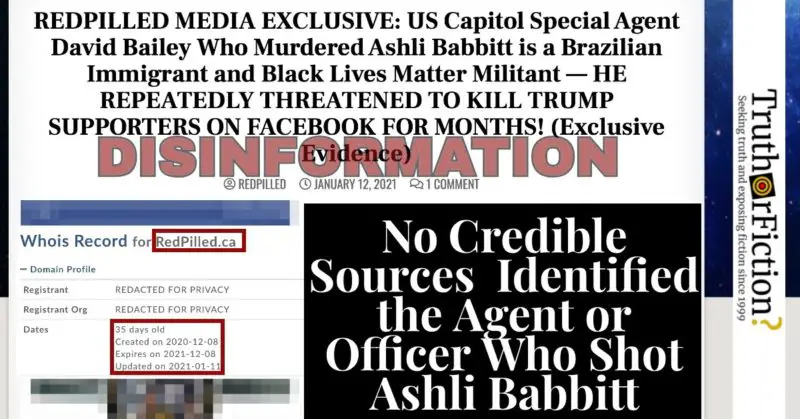 Capitol Police Officer Not Identified in Shooting of Ashli Babbitt ...