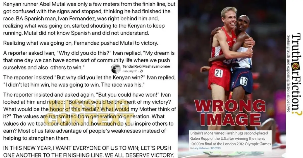 ‘Kenyan Runner Abel Mutai Won a Race Due to Ivan Fernandez’s ...