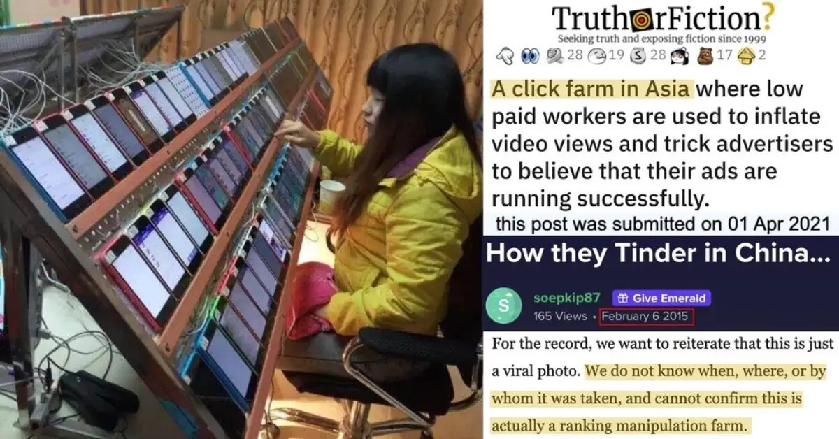 ‘A Click Farm in Asia Where Low Paid Workers Are Used to Inflate Video ...