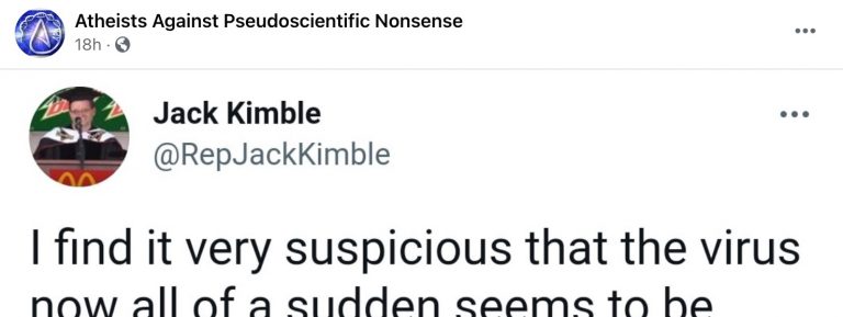 Rep. Jack Kimble: ‘I Find It Very Suspicious …’ – Truth or Fiction?