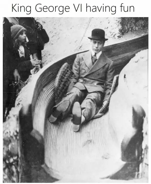 ‘King George VI Having Fun’ – Truth or Fiction?