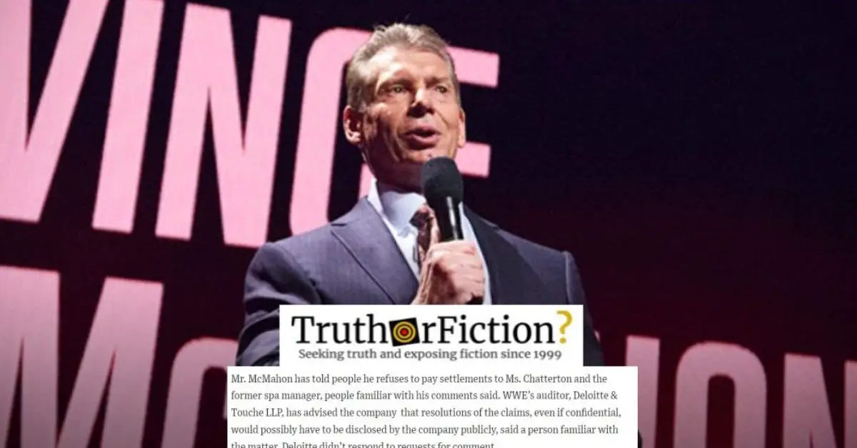 WWE Head Vince McMahon Returns to the Company - to Sell It - Truth or Fiction?