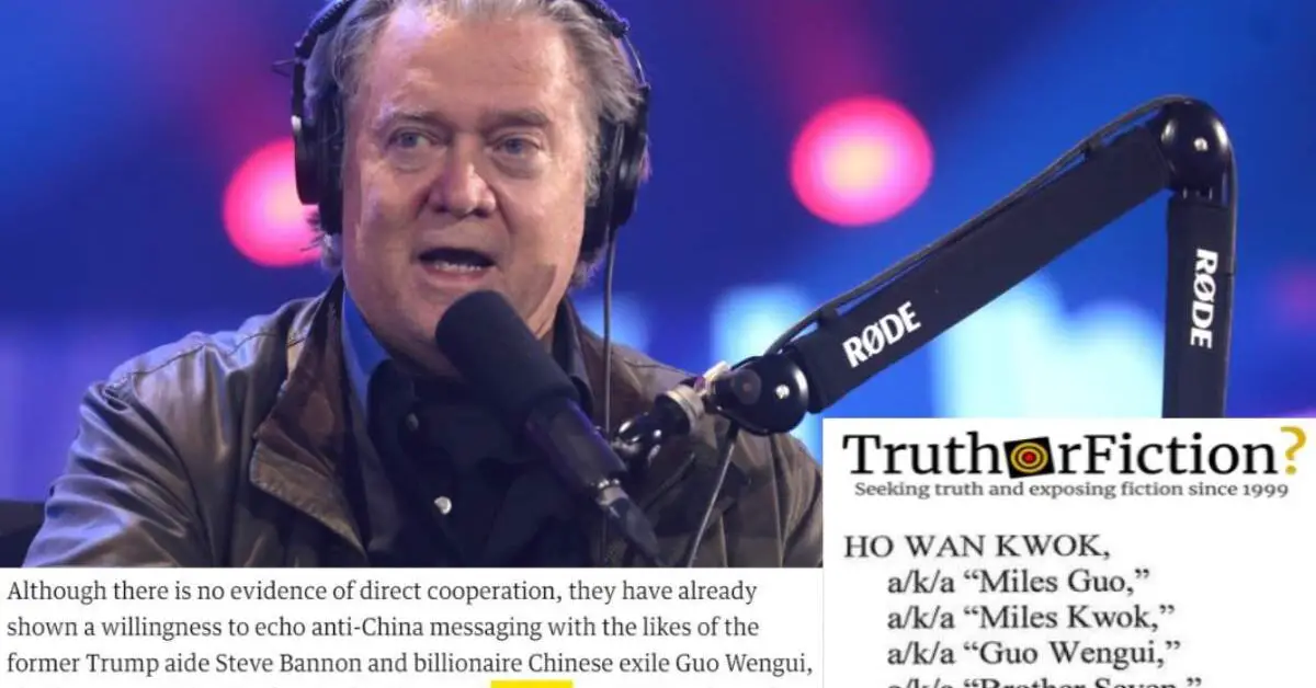 Bannon Ally Charged with Fraud Also Helped Him Spread Disinformation ...