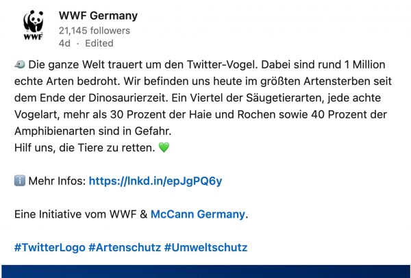 WWF ‘Twitter Ad’ Uses ‘X’ Rebranding as Climate Analogy – Truth or Fiction?