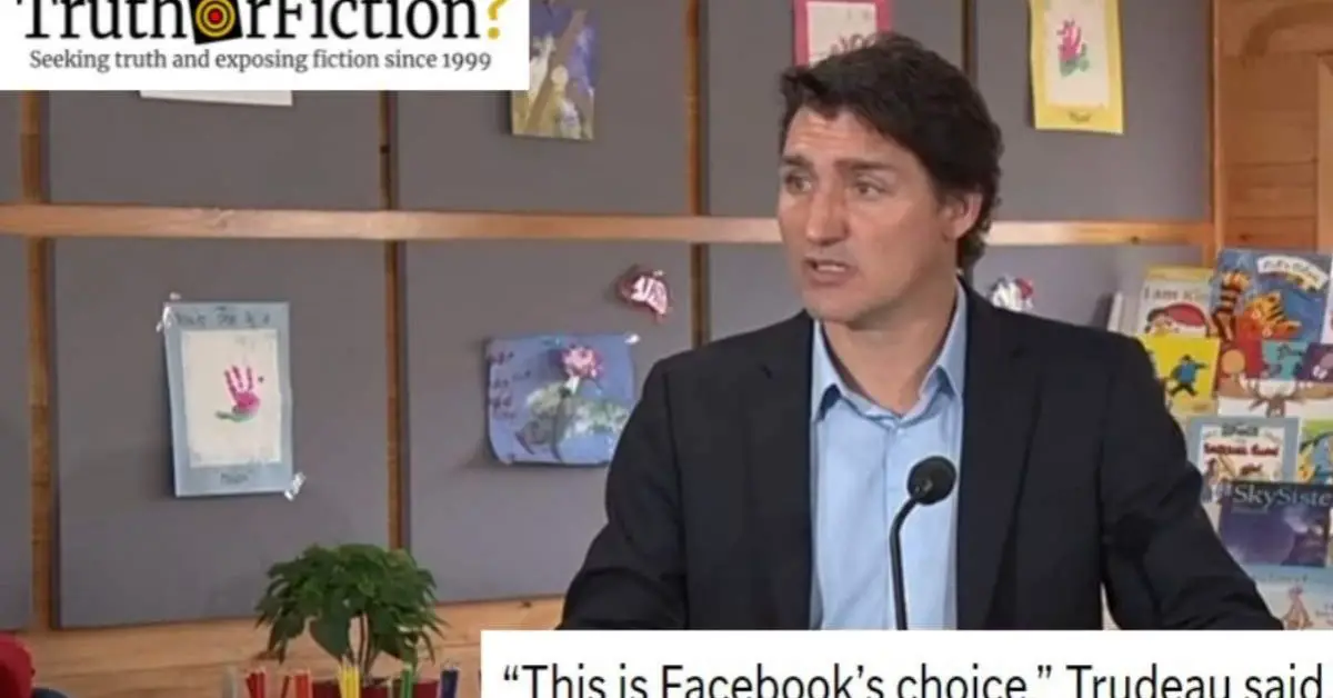 Canadian PM Trudeau Slams Meta for Shuttering News Access During ...