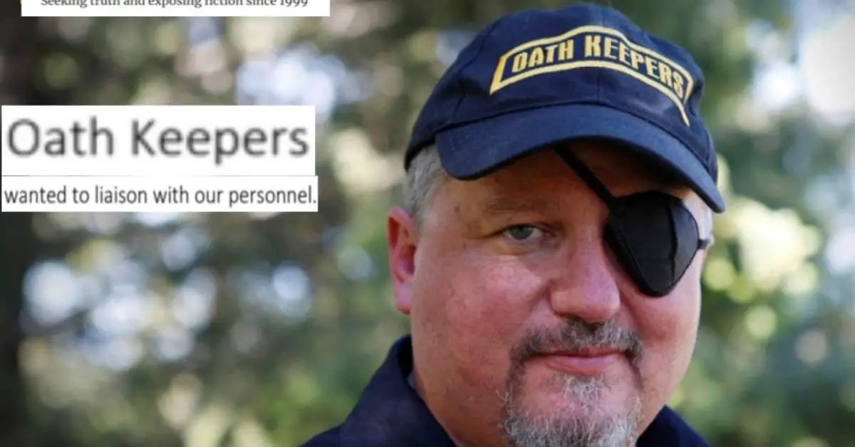 Secret Service Agents Discussed ‘Liaison’ with Oath Keepers’ Extremist ...